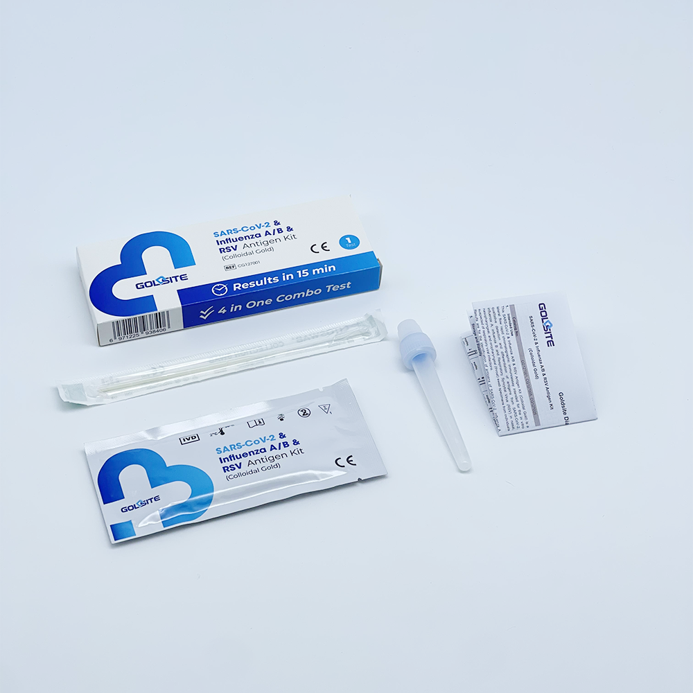 SARS-CoV-2 & Flu A/B& RSV Combo Antigen Test from China manufacturer ...
