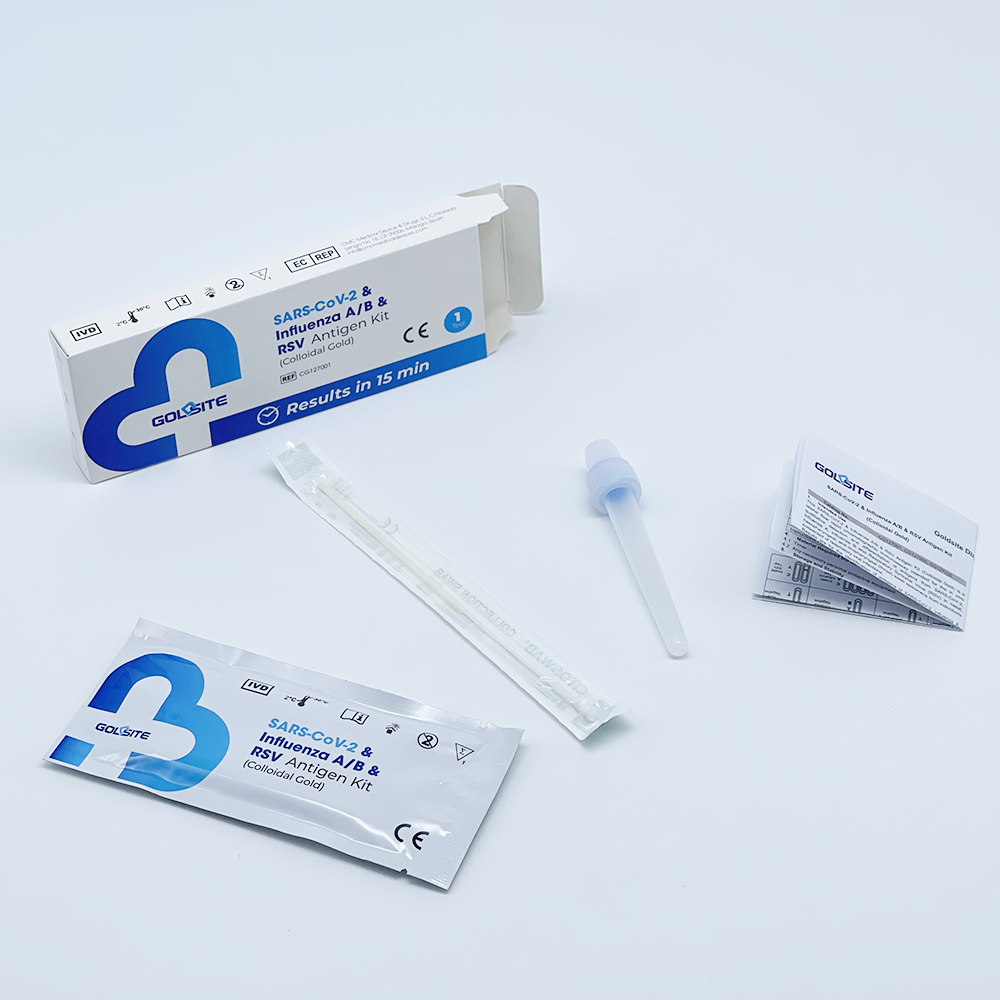 SARS-CoV-2 & Flu A/B& RSV Combo Antigen Test from China manufacturer ...
